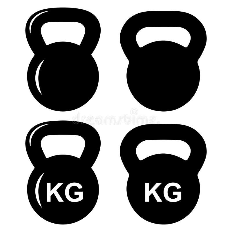 Kettlebell Silhouette Clipart Kids Clipart Fitness Kids Fitness