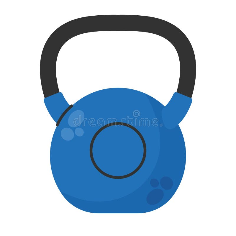 Kettlebell Weight Illustration Stock Vector - Illustration of isolated ...