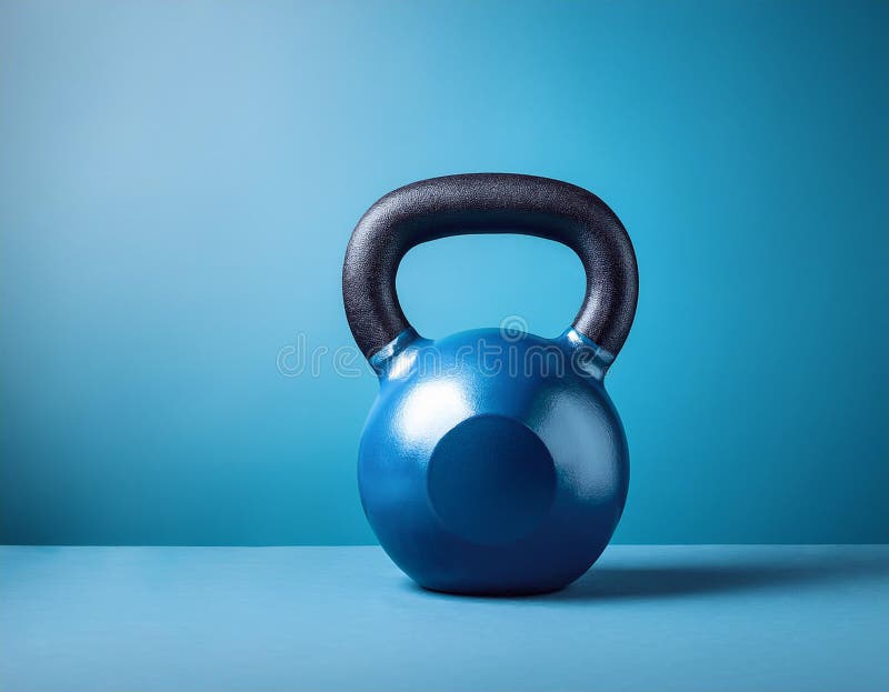 Kettlebell Weight Lifting Workout Object Studio Shot Stock Photo ...