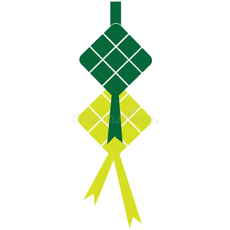 Ketupat Icon Template Vector Stock Vector - Illustration of sign, raya ...