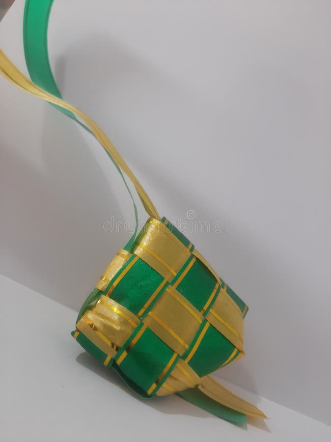 Ketupat is One of the Special Dishes during Holidays in Indonesia Stock ...
