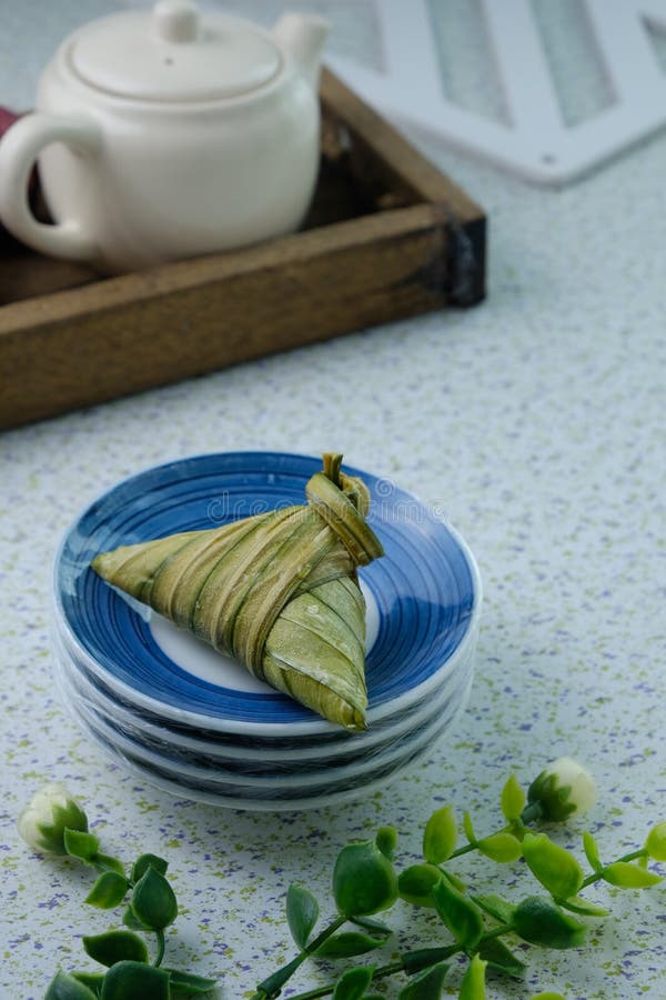 Ketupat Palas or Glutinous Rice Wrapped with Leave, Served during Eid ...