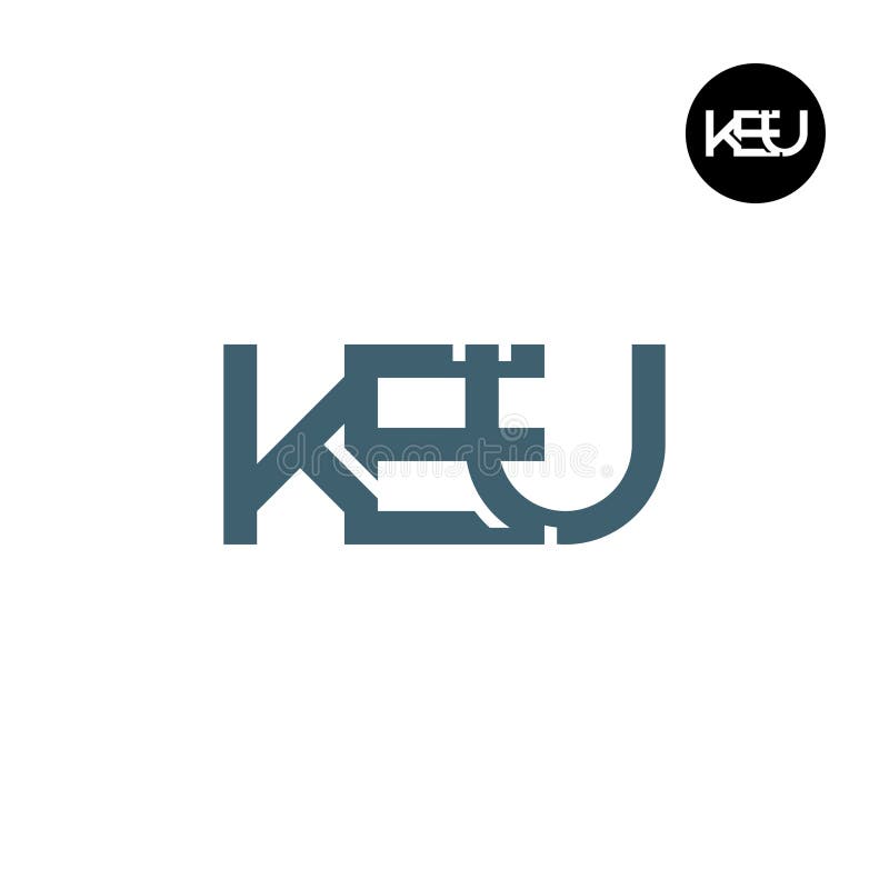 Keu Monogram Stock Illustrations – 12 Keu Monogram Stock Illustrations ...