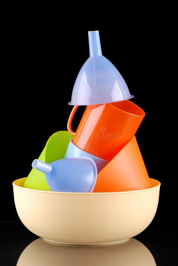 Keukengerei van plastiek stock foto. Image of plastiek - 29604944