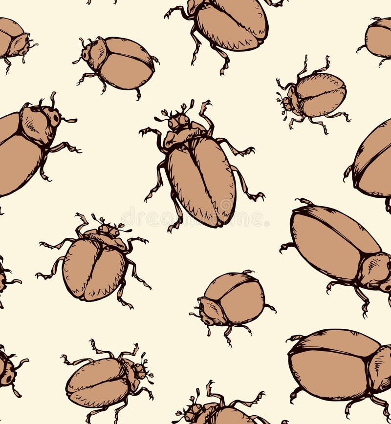 Kever Vector tekening vector illustratie. Illustration of zwart - 94250349