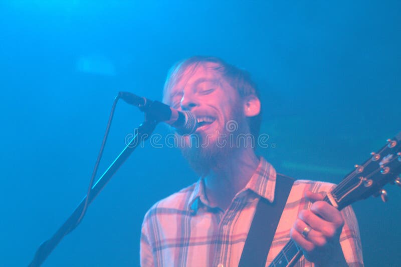 Kevin Devine in Concert at Le Poisson Rouge in New York Editorial Stock ...