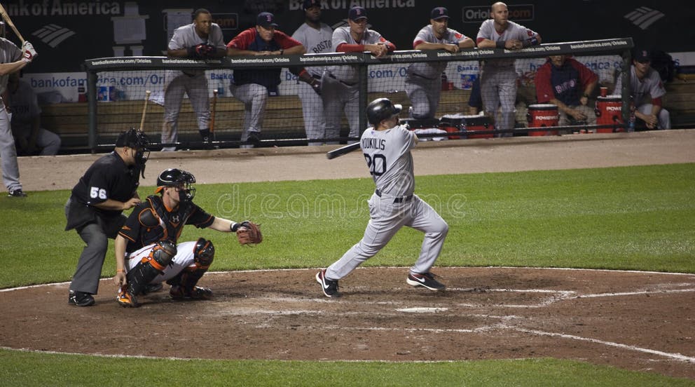 Kevin Youkilis editorial image. Image of baseball, rivals - 14187615