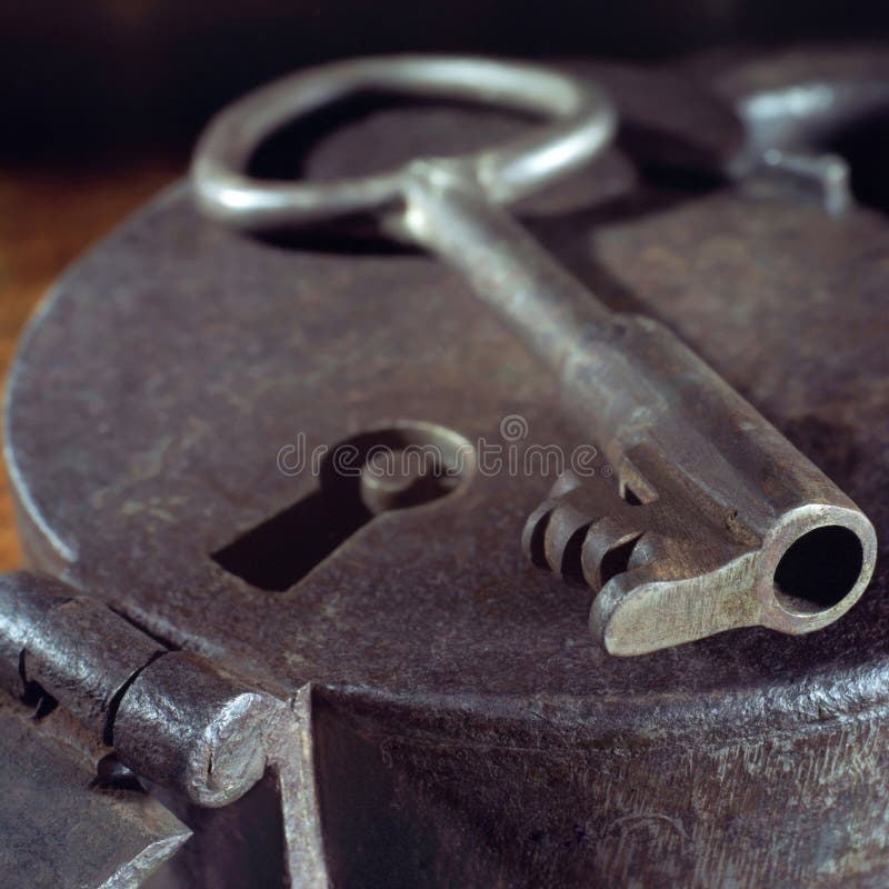 Ancient keyhole stock photo. Image of macro, abstract, brown - 982446