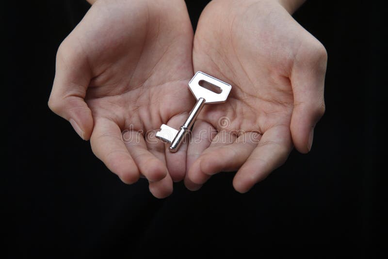 House Key Hands Success stock image. Image of giving - 15865923