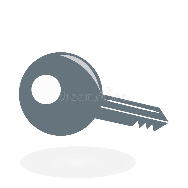 Home Key Vector Icon Safe Key Vehicle Key Stock Vector - Illustration ...