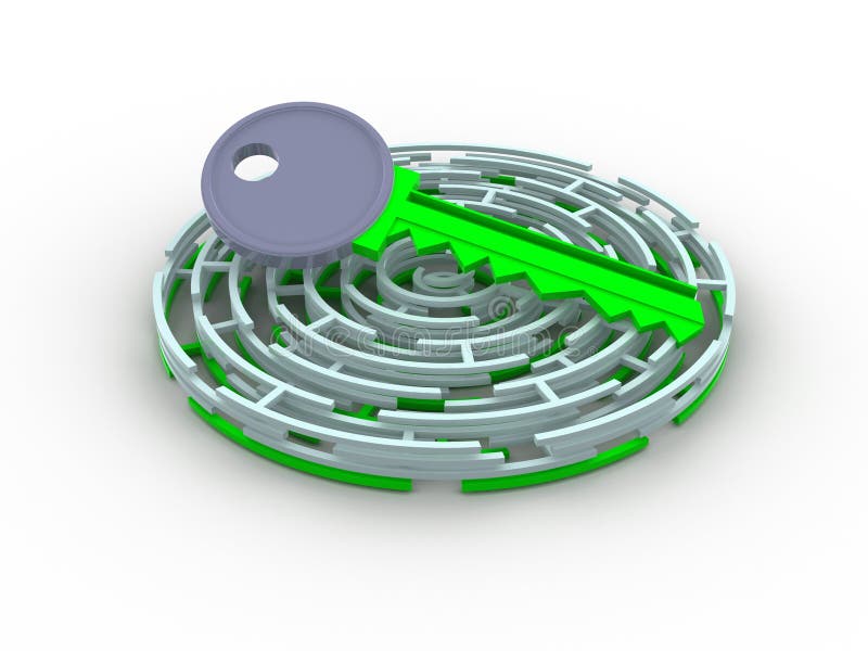 Key stock illustration. Illustration of lockout, clue - 29409239