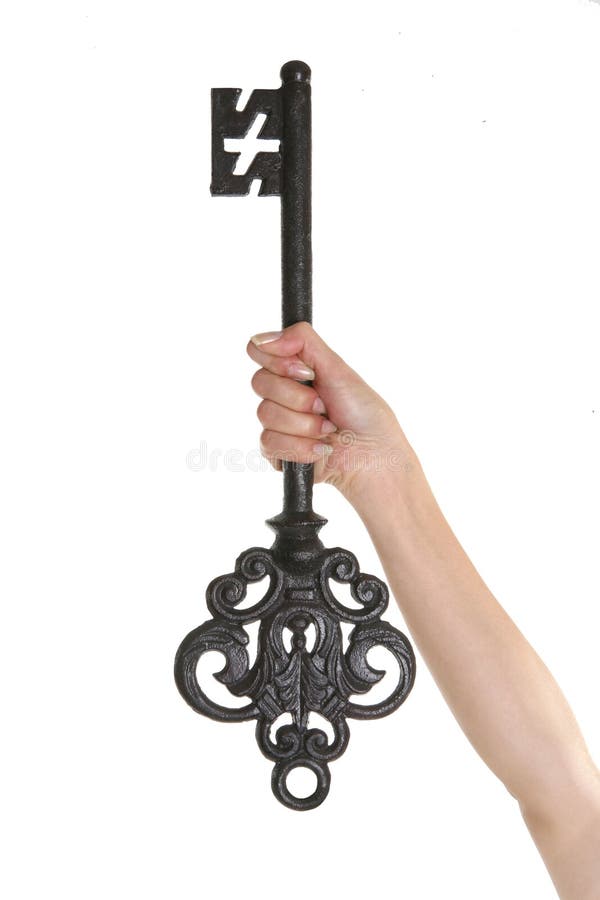 Key (Naturally Rough, Jagged Edges) Stock Photo - Image of large, huge ...