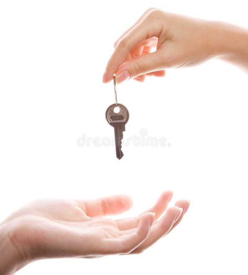 Key Handover stock photo. Image of mansion, success, real - 4213284
