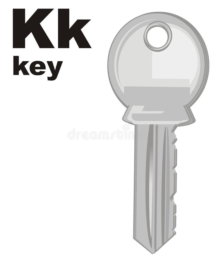 Key and abc stock illustration. Illustration of open - 114966607