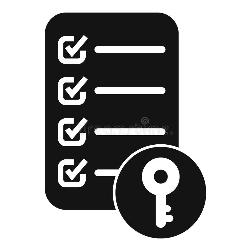 Key Access Checklist for Secure Data Protection and Authorization Stock ...