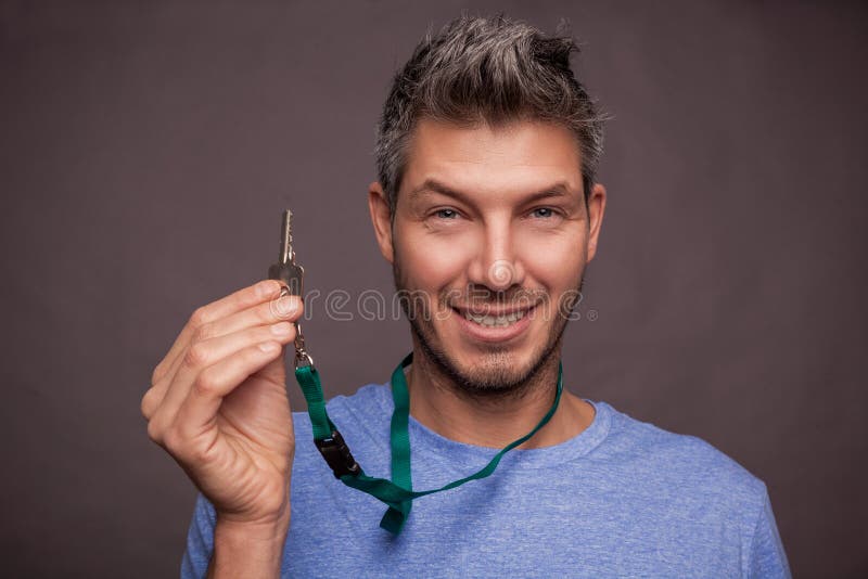 Key account stock photo. Image of casual, house, attitude - 37542758