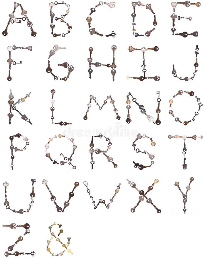 Key Alphabet stock photo. Image of education, letter - 13853672