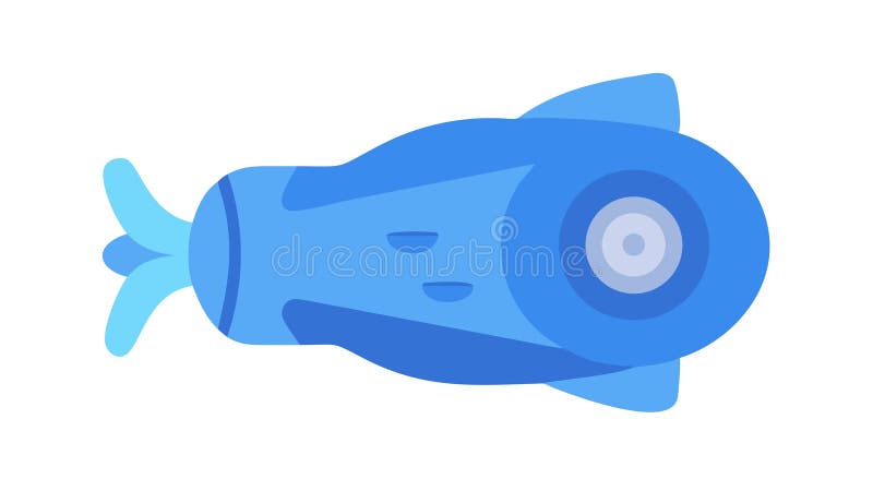 Key with Aquatic Elements, Ocean Access and Discovery, Vector Design ...
