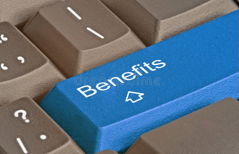 Key for benefits stock image. Image of information, pension - 83368127