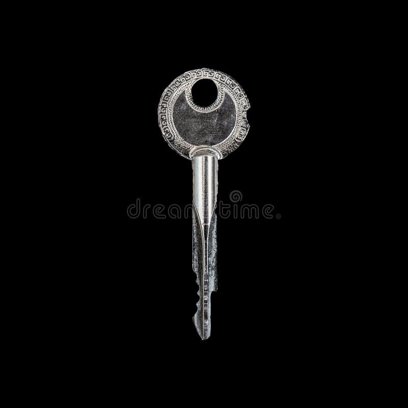 Key on Black stock photo. Image of marked, material, safety - 50613244