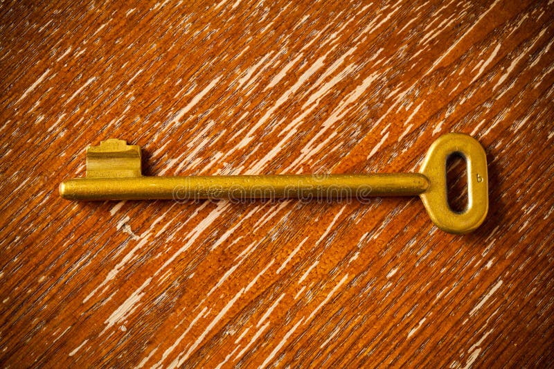 The Key is on the Board, Vintage Style Stock Image - Image of board ...