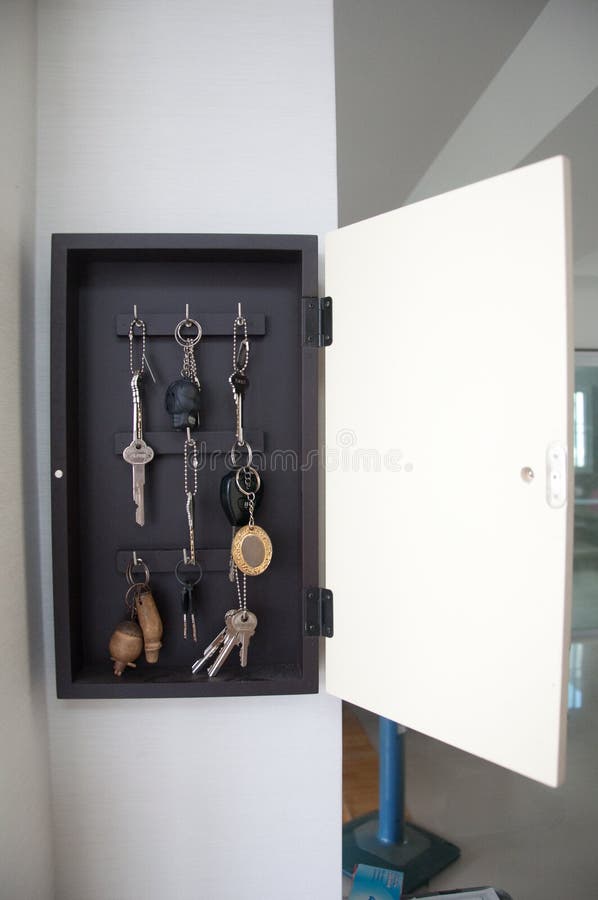 Key-box stock photo. Image of open, keys, entrance, button - 22486456