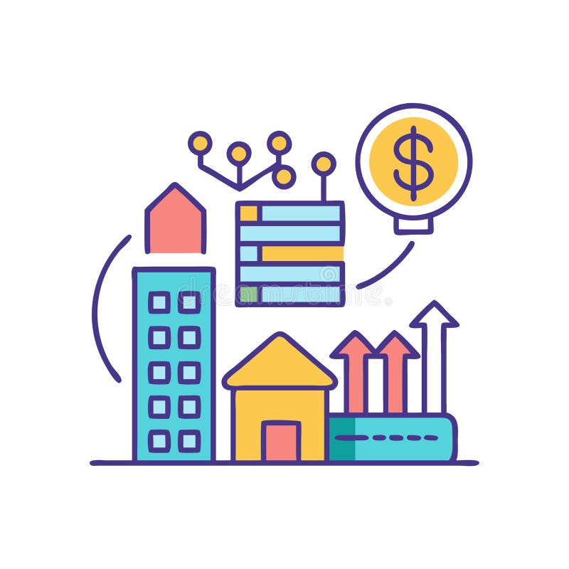 Key Business Diversification Icon Stock Vector - Illustration of icon ...