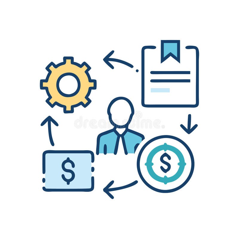 Key Business Operations Icon Stock Vector - Illustration of icon ...