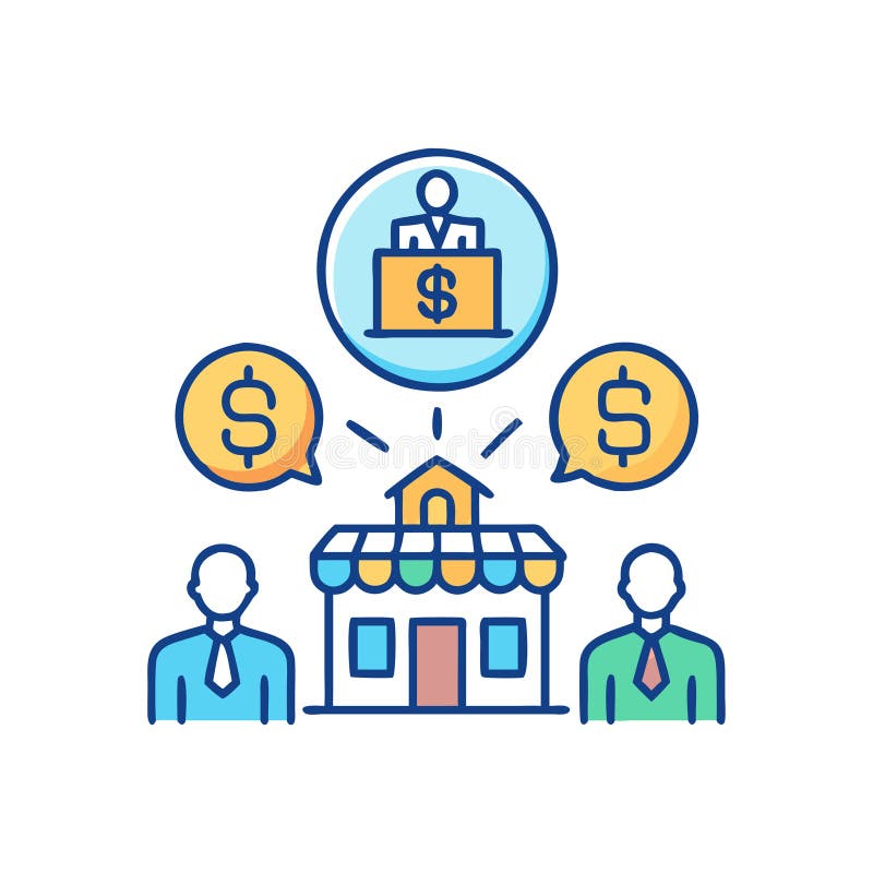 Key Business Ownership Icon Stock Vector - Illustration of marketing ...