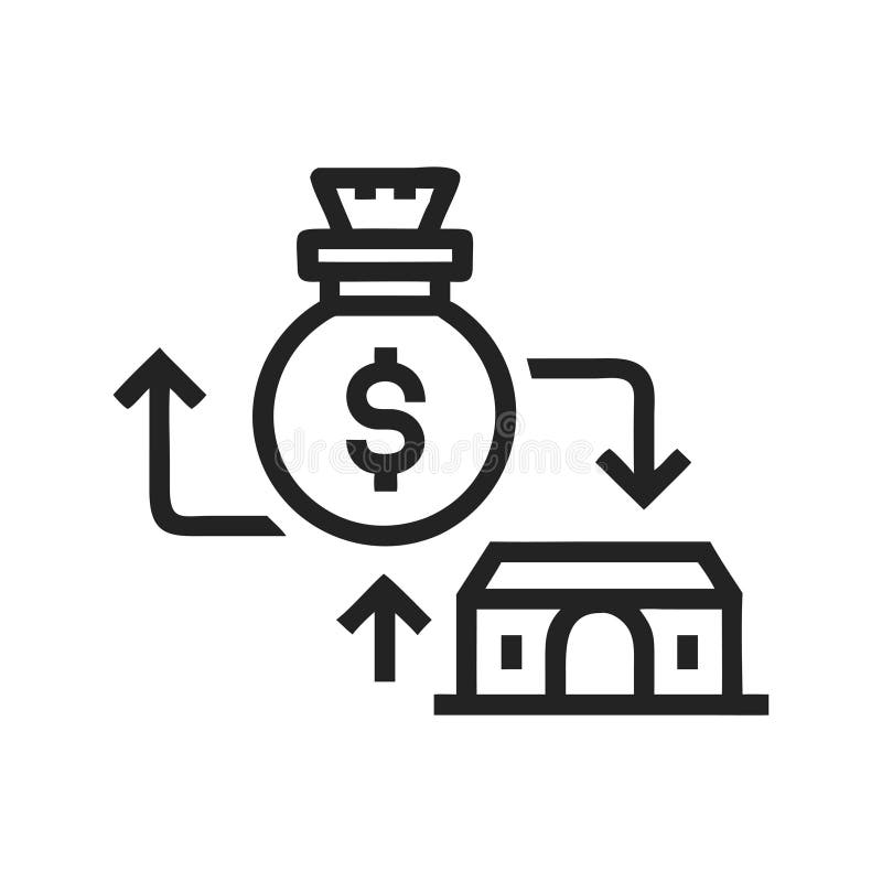 Key Capital Reserves Icon stock vector. Illustration of visual - 352797053