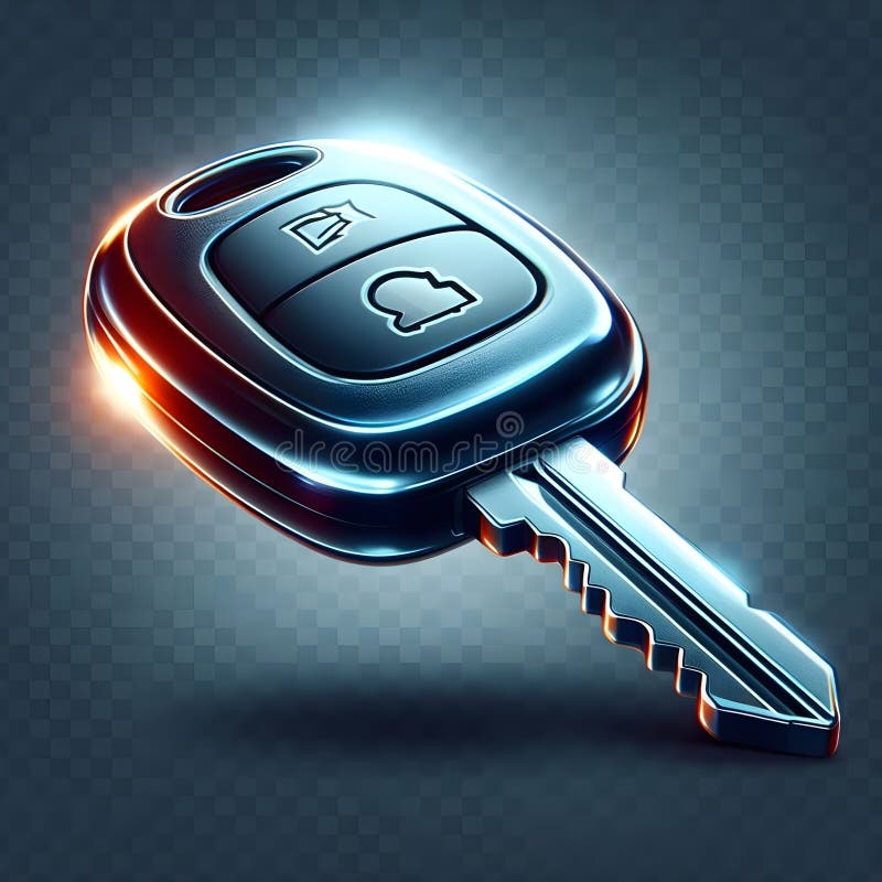 Key car smart ai generator stock illustration. Illustration of ...