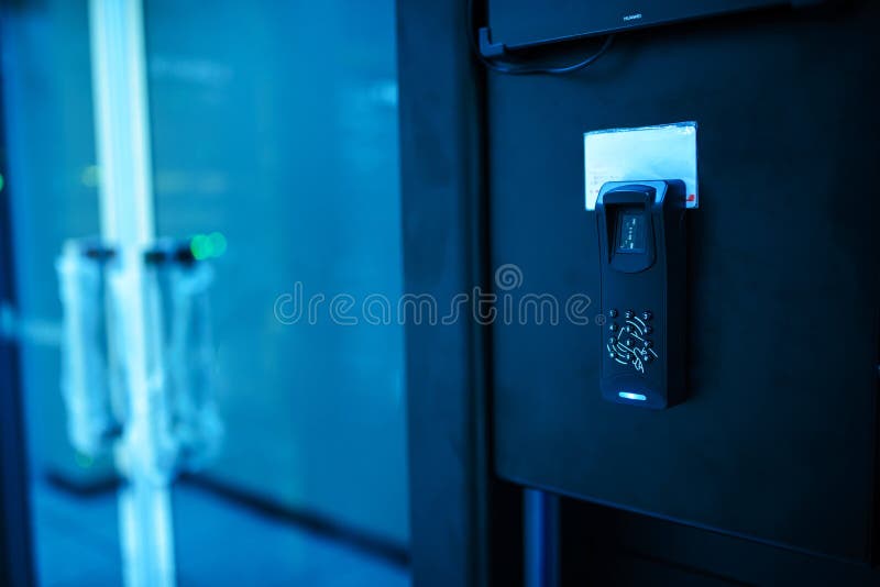 Key card reader stock photo. Image of electronic, entry - 246608202