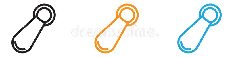 Key Chain Icon Vector Logo Set Collection for Web App Ui Stock Vector ...