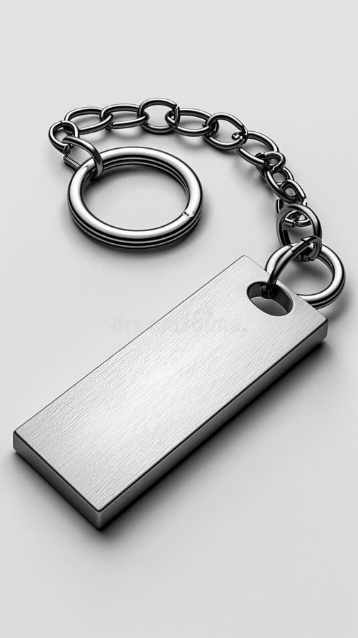 Key Chain Mockup for Customizable Design Presentation Stock ...