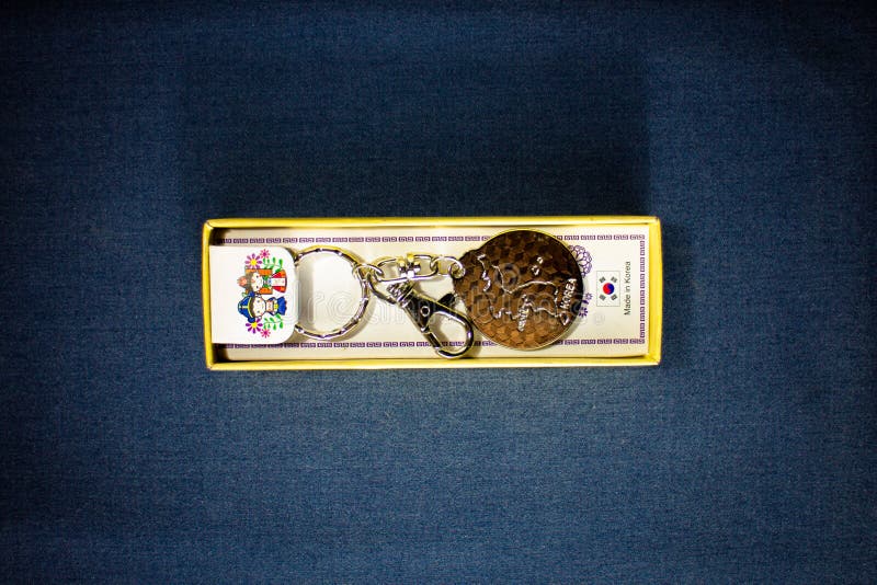 Key chain souvenir panama stock image. Image of leather - 7814859