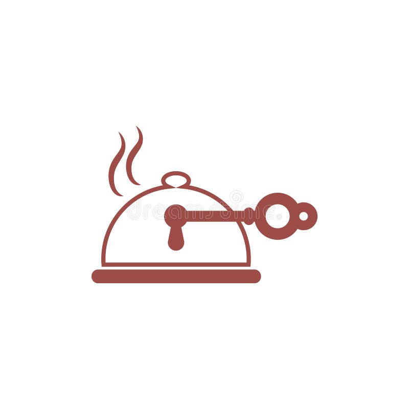 Key and Chef Logo Concept Design Illustration Stock Illustration ...