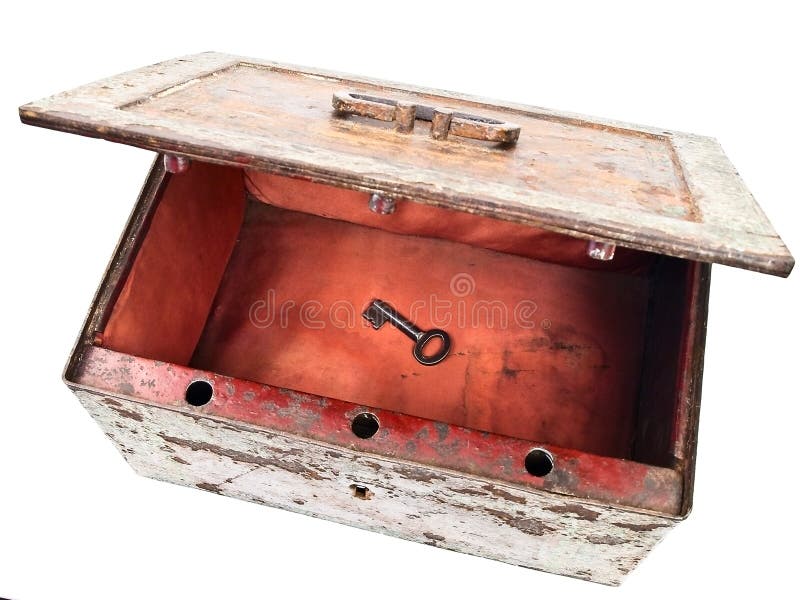 Chest with Treasure at Cloud Stock Image - Image of light, overcast ...