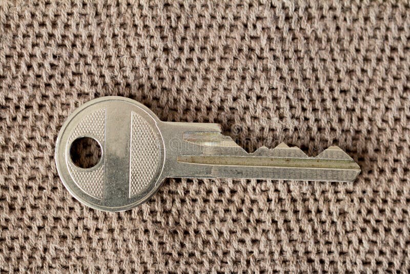 Key closeup stock photo. Image of home, metalic, safety - 83971056