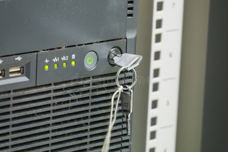 Key computer lock stock image. Image of network, design - 84524887