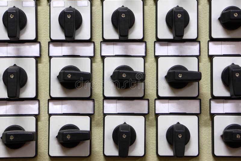 The Key Control.Industrial Equipment. Stock Image - Image of industry ...