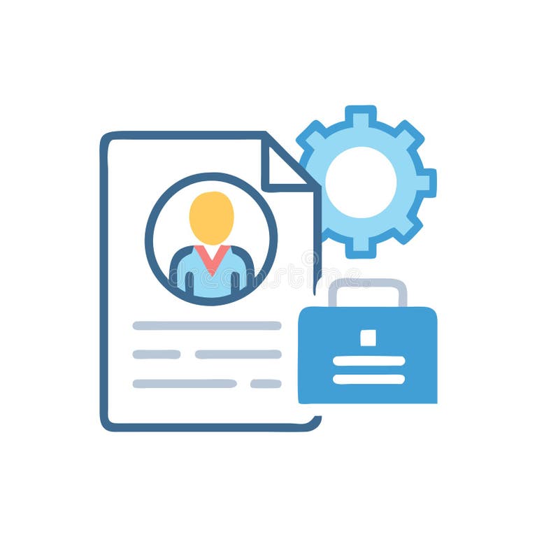 Key Corporate Identity Management Icon Stock Vector - Illustration of ...