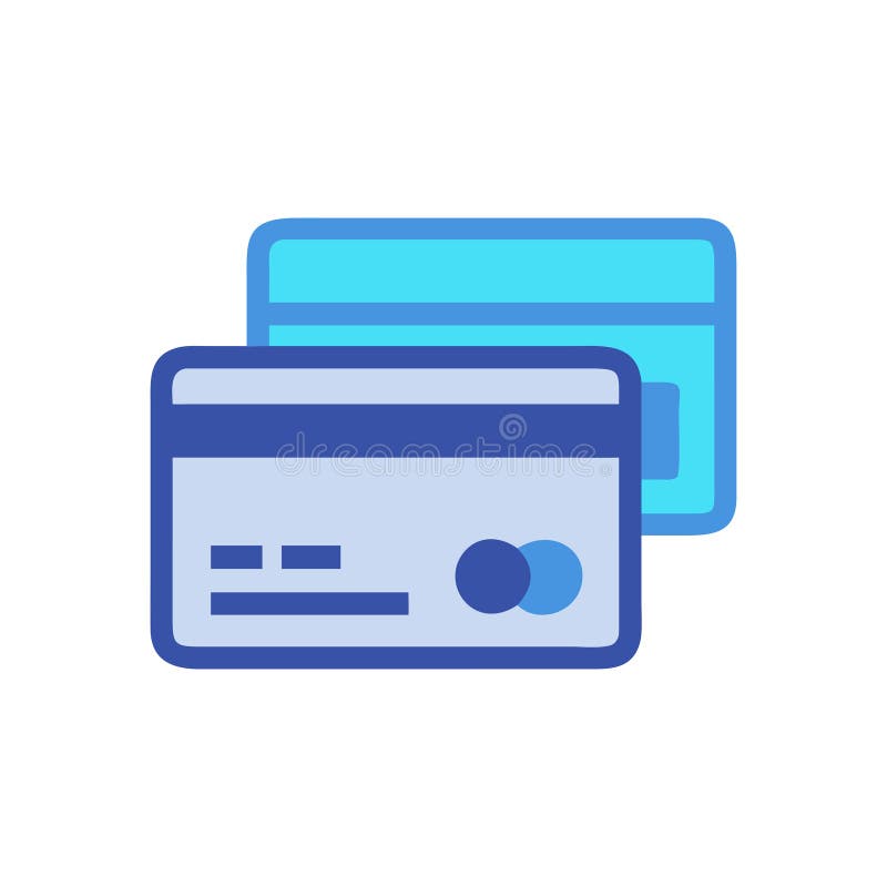 Key Credit Card Icon stock vector. Illustration of brainstorming ...