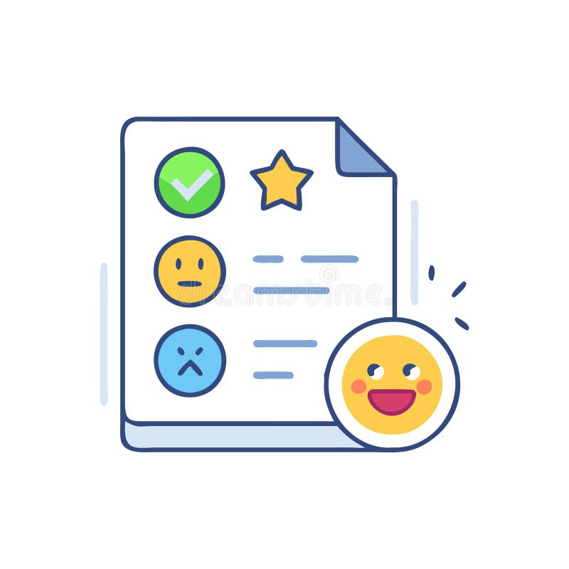 Key Customer Experience Assessment Icon Stock Vector - Illustration of ...