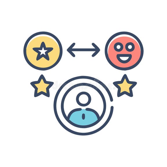 Key Customer Experience Evaluation Icon Stock Vector - Illustration of ...