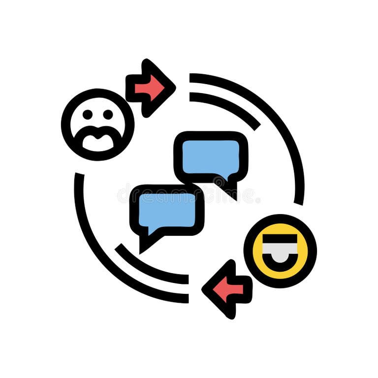 Key Customer Feedback Loop Icon Stock Vector - Illustration of ...