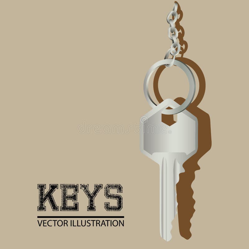 Key design stock vector. Illustration of house, camp - 33858373