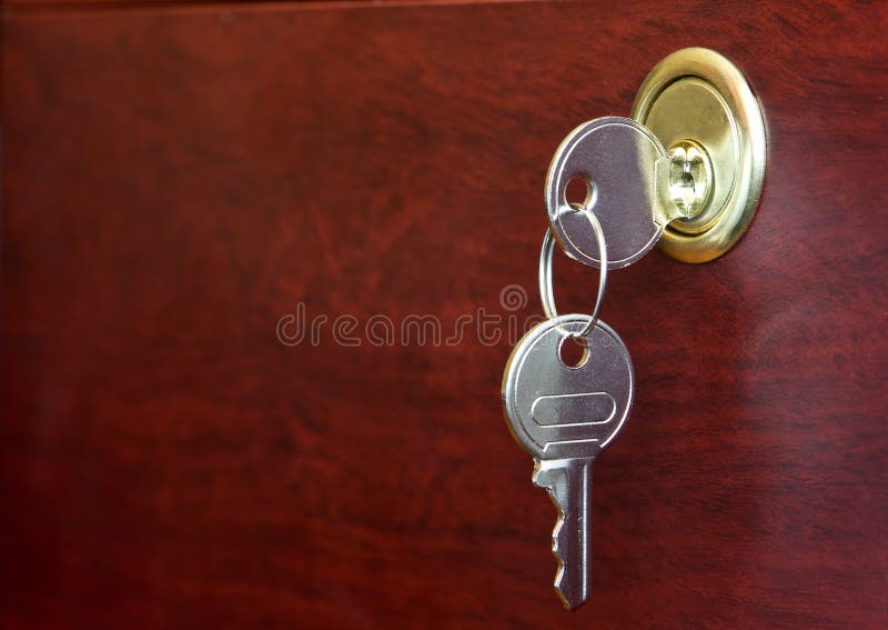House Key To Unlock Brass Lock for Home Door Stock Vector ... House Key To Unlock Brass Lock for Home Door Stock Vector ...