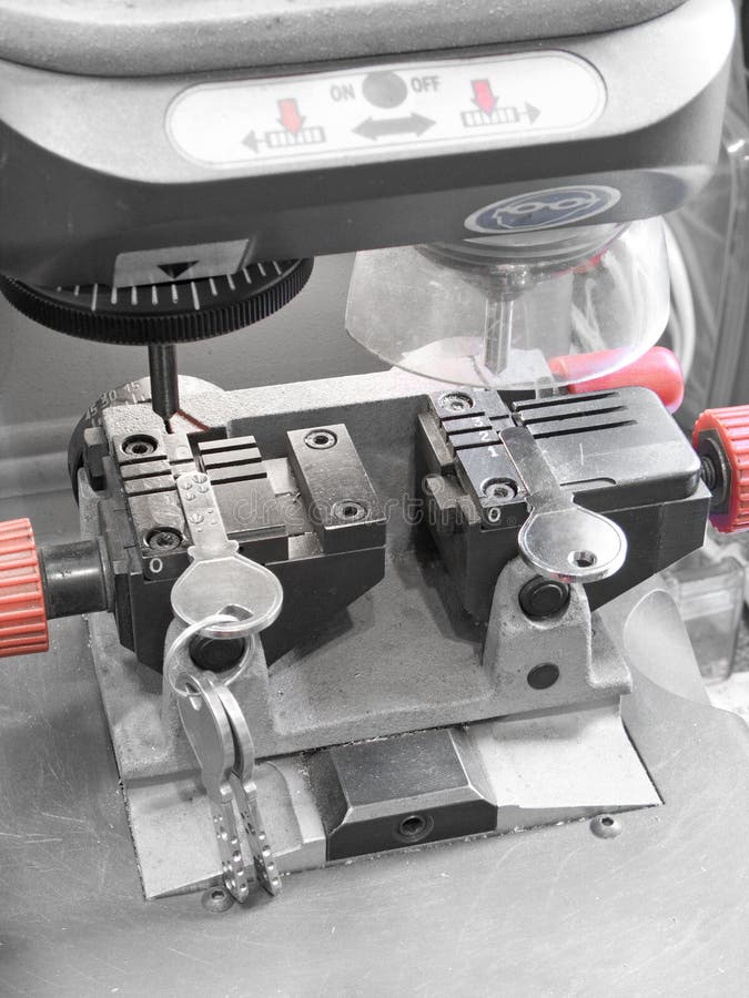 Key duplicating machine stock image. Image of duplicating - 9597961