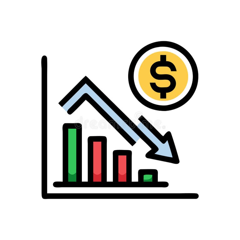 Key Economic Indicator Icon Stock Vector - Illustration of management ...