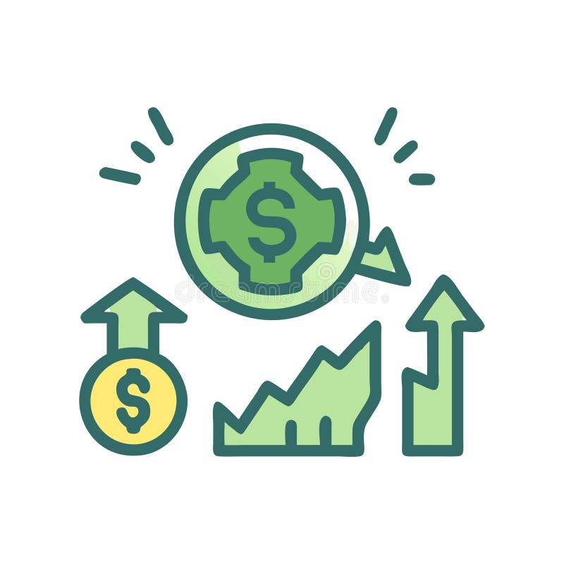 Key Economic Resilience Icon Stock Vector - Illustration of efficiency ...